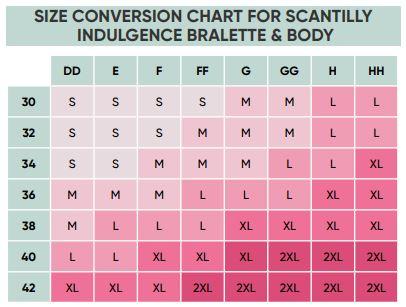 Scantilly Indulgence body ST010704 Black ♥ Spravna podprsenka