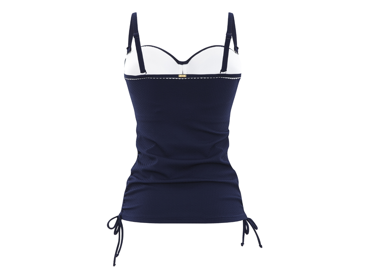 Plavky Panache Anya Voyage tankini navy ♥ Spravna podprsenka